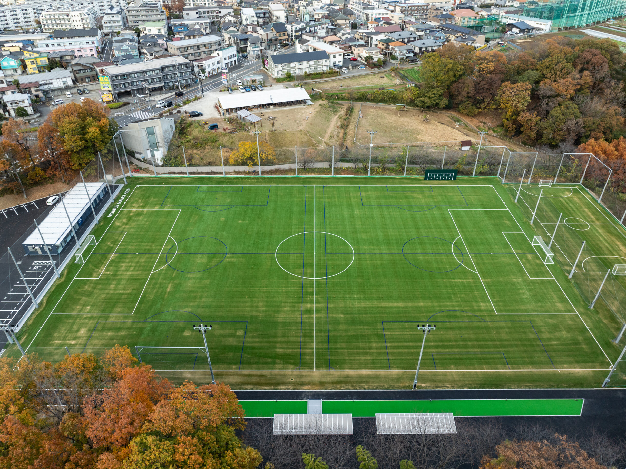 NICHIBUN SAKURA FIELDが完成しました! | 日本文化大學 NIHON BUNKA UNIVERSITY